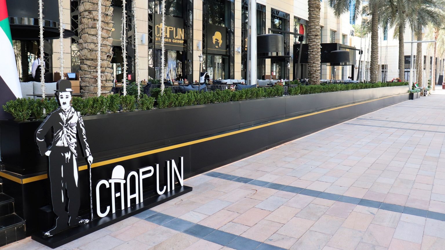 Charlie Chaplin Restaurant, Downtown Dubai - Restaurant Interior Design ... Charlie Chaplin Restaurant, Downtown Dubai - Restaurant Interior Design ...