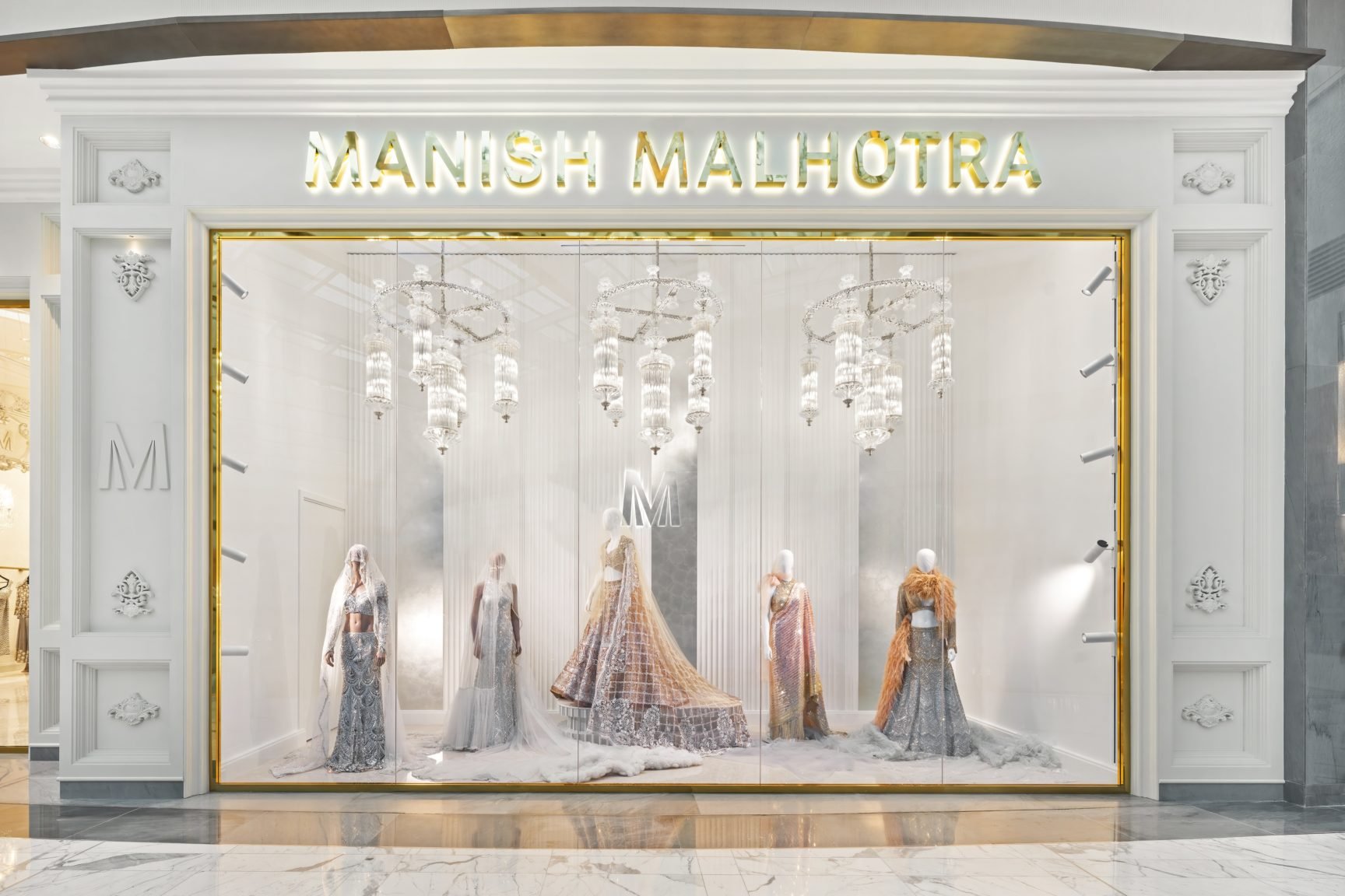 Manish Malhotra Flagship Store, Dubai - Apparel/Beauty/Fashion Interior ... Manish Malhotra Flagship Store, Dubai - Apparel/Beauty/Fashion Interior ...