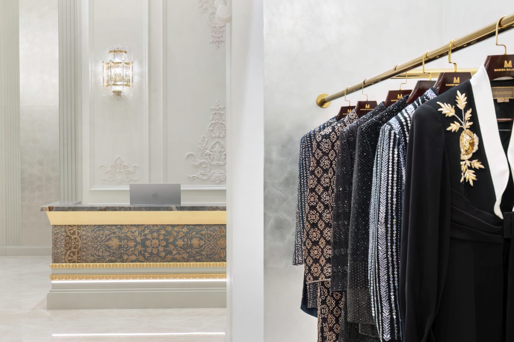 Manish Malhotra Flagship Store, Dubai - Apparel/Beauty/Fashion Interior ... Manish Malhotra Flagship Store, Dubai - Apparel/Beauty/Fashion Interior ...